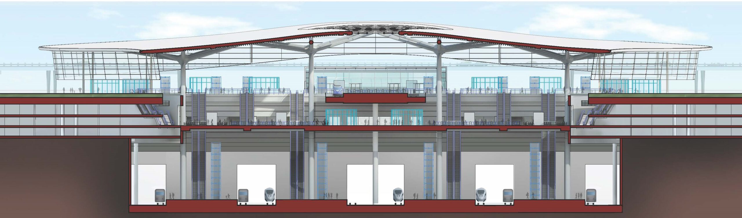 Ground Transportation Center | Beijing Airport – IADC Studio