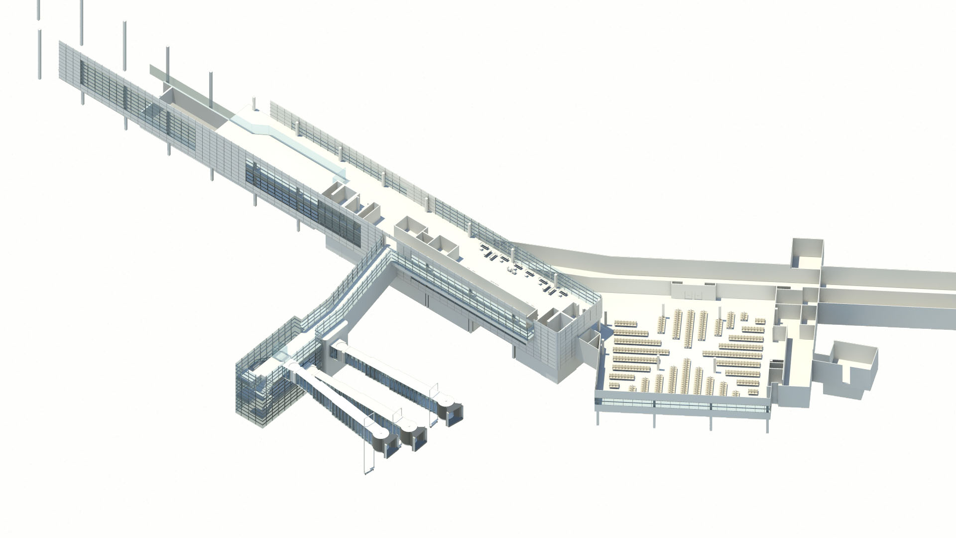 London Gatwick Airport | Concept Design A380 Gate – IADC Studio